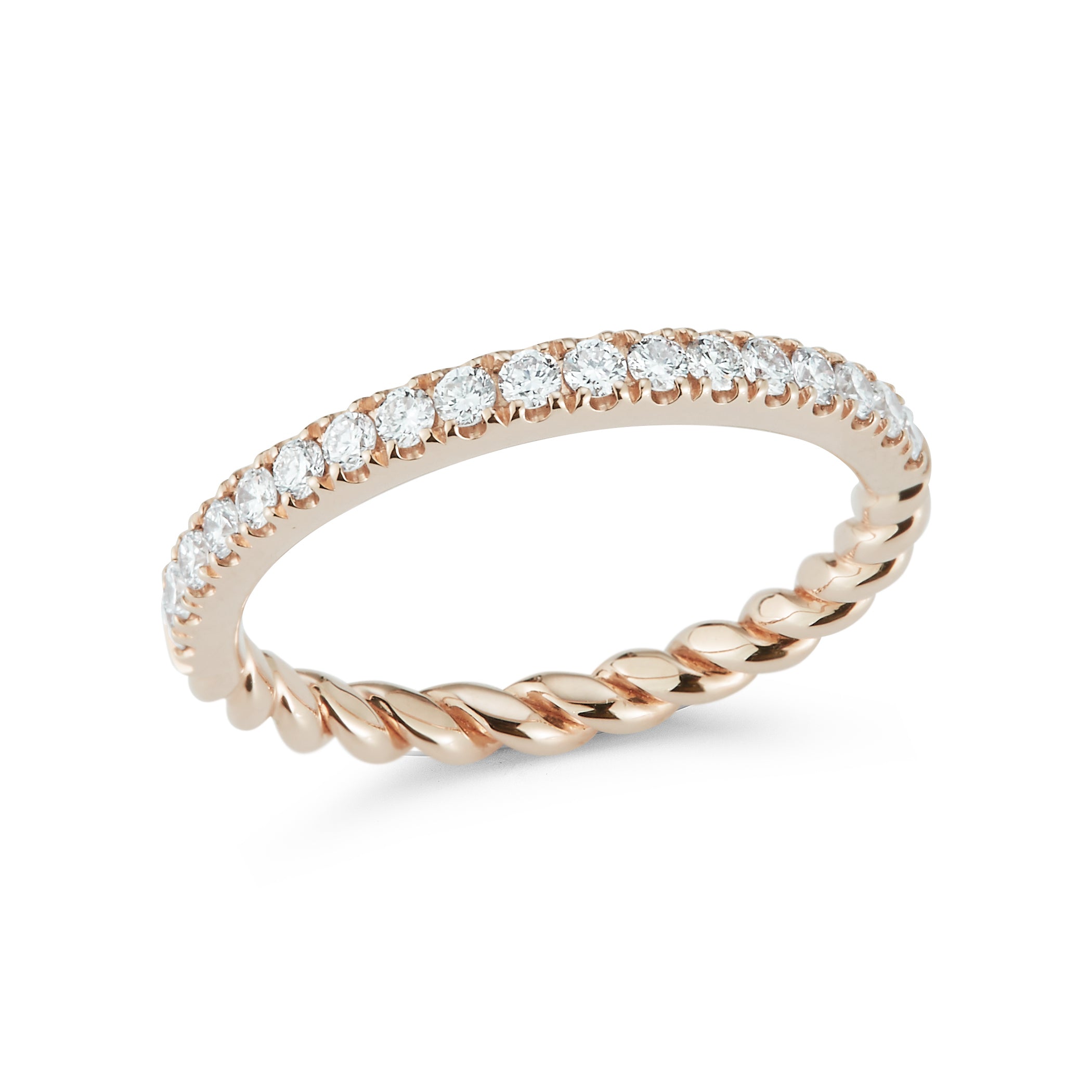 Reversible Diamond and Rope Ring – Concierge Diamonds