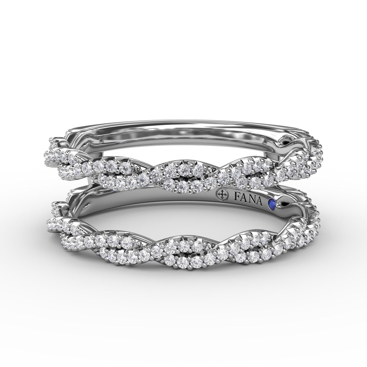 Tight Twist Diamond Insert Ring – Concierge Diamonds